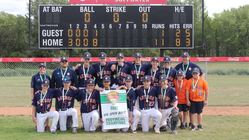 Prince Albert Astros win Softball Sask. U16 boys provincial ...