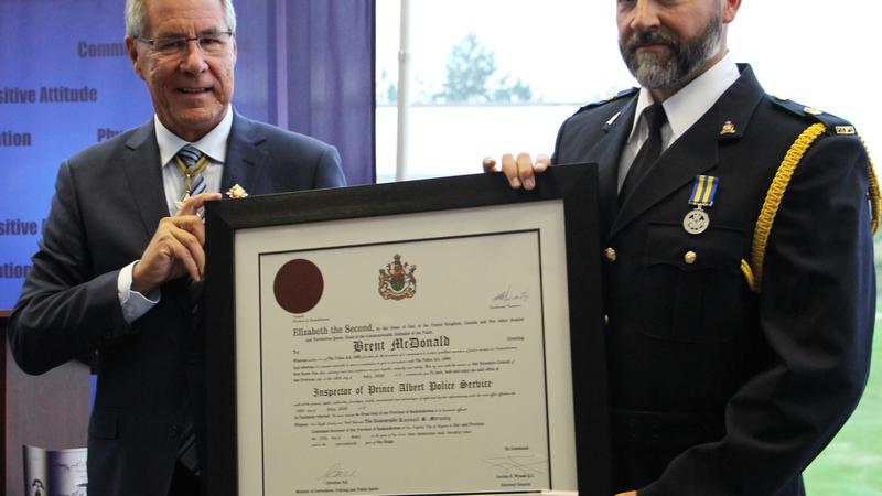 Three PAPS inspectors presented with Commissioned Officer designations ...