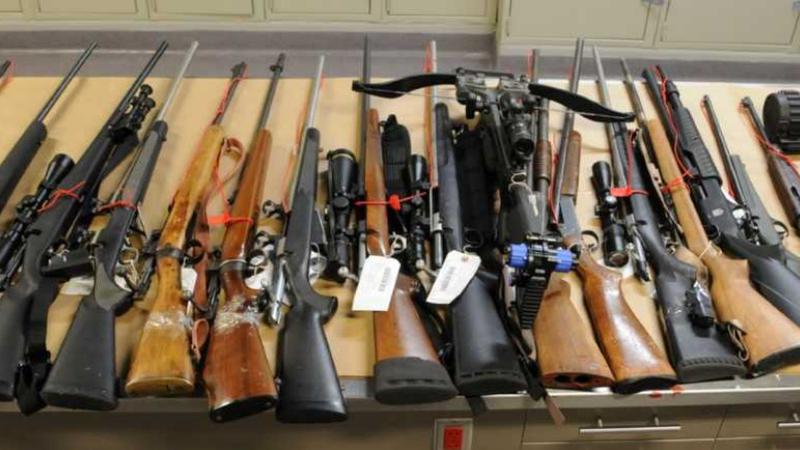 RCMP recover heavy equipment, prohibited weapons and vintage dirt bike ...