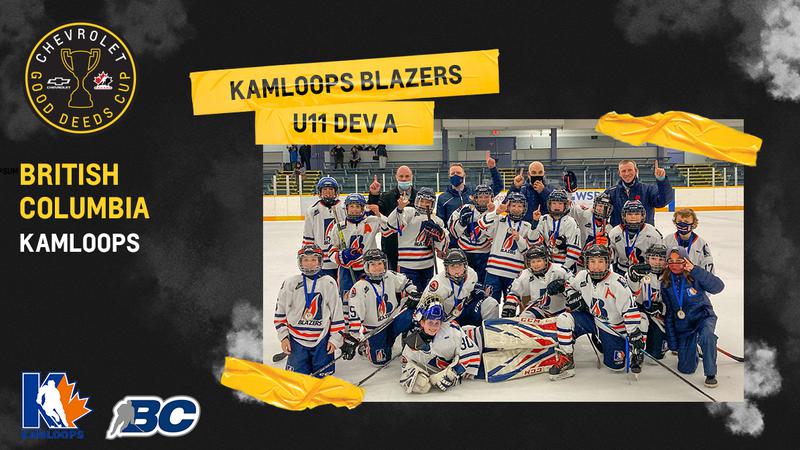 ‘Give back to the community’: Kamloops U11 Blazers finalist for the ...