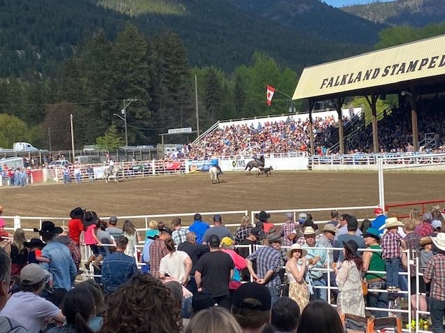 Huge crowds welcome return of Falkland Stampede | CFJC Today Kamloops