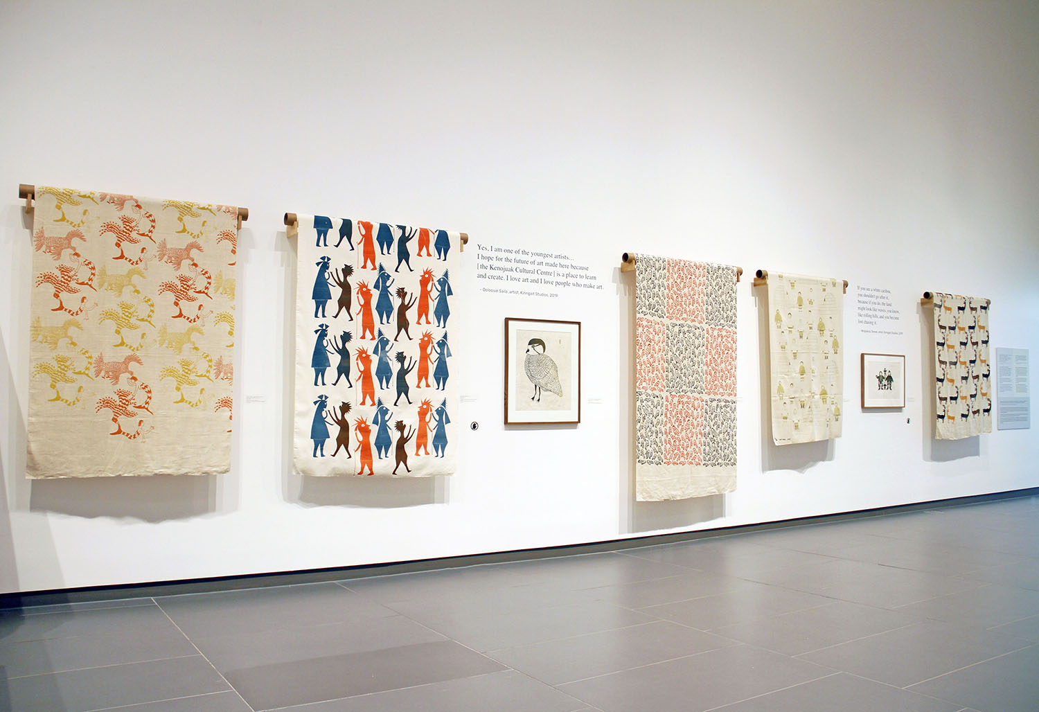 Award winning Inuit textile exhibit on display in Art Gallery of Grande ...