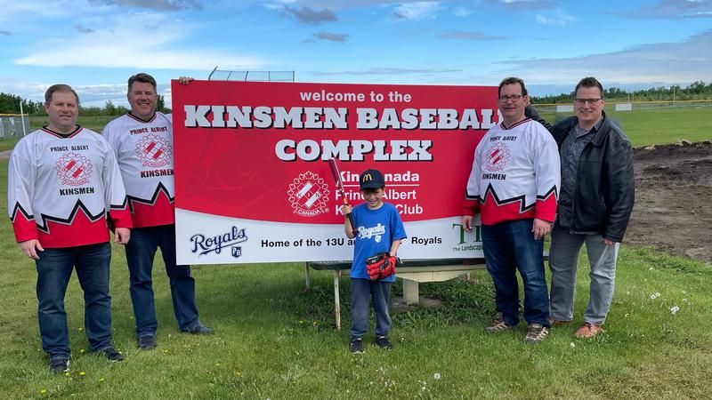 Kinsmen Club makes major commitment to Crescent Acres baseball project ...