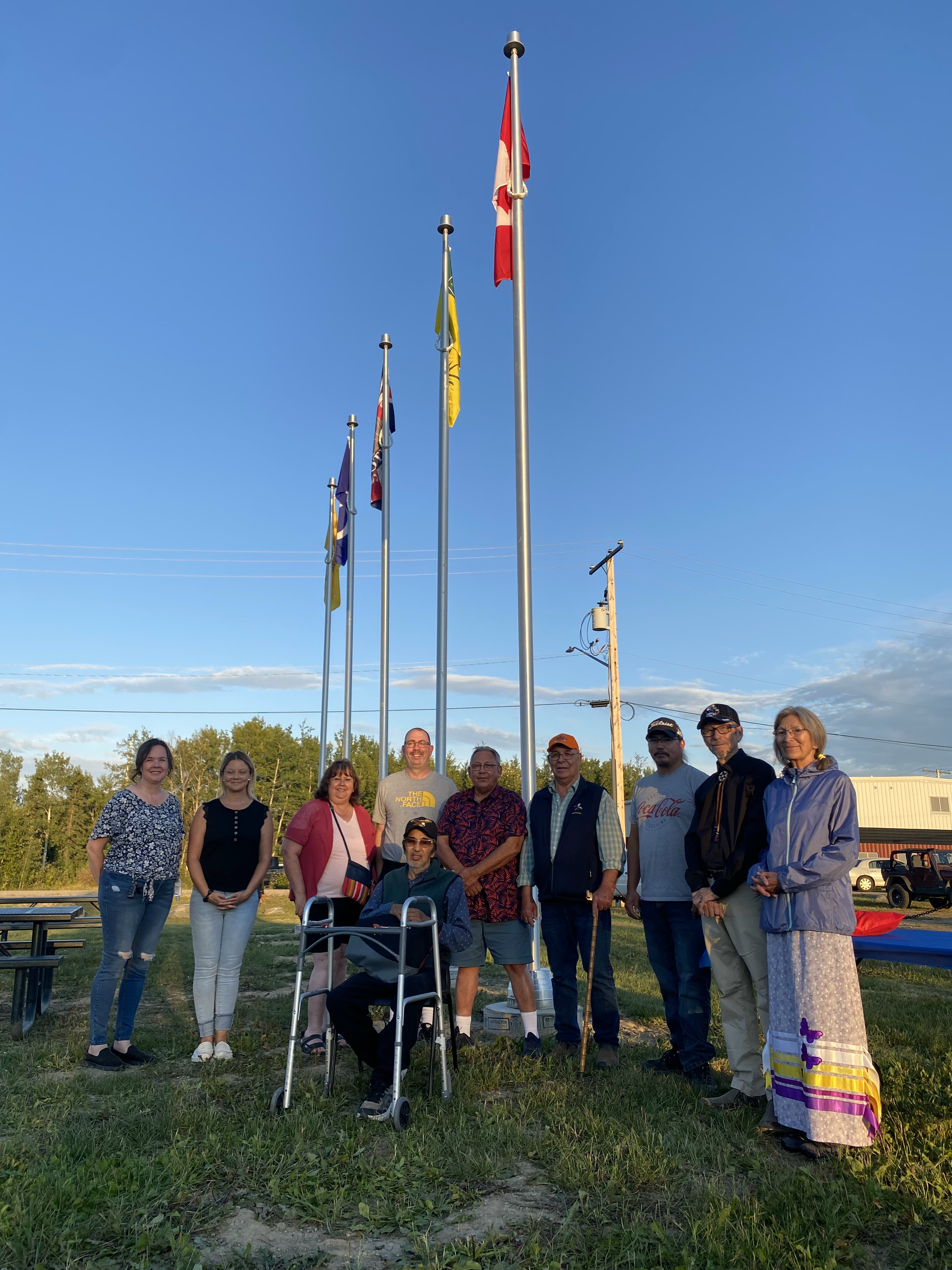 ‘This is who we are’: Air Ronge council raises flags near village ...
