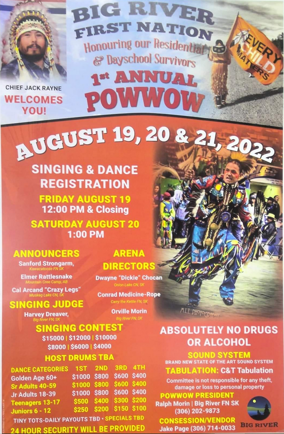 Big River First Nation 1st Annual Powwow | battlefordsNOW