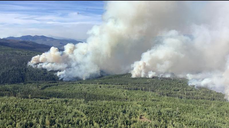 Battleship Mountain wildfire has grown to 4,500 hectares | CKPG Today