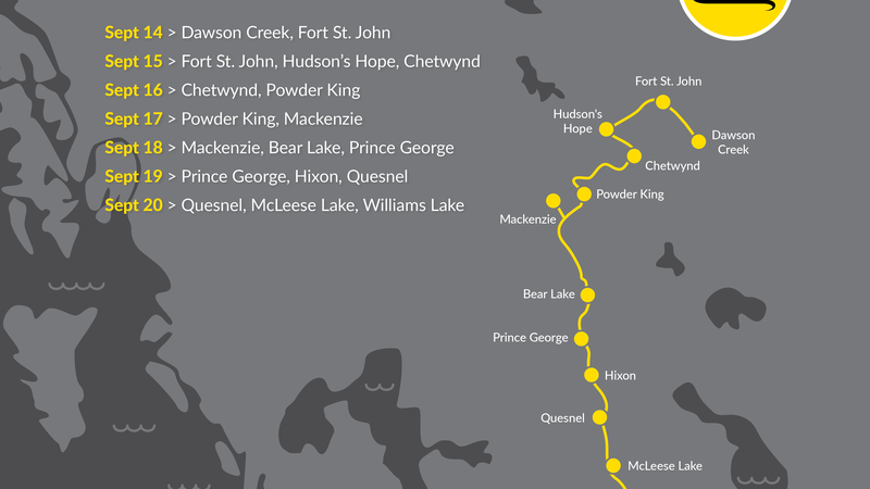 21st annual Tour de North starts Wednesday | CKPGToday.ca