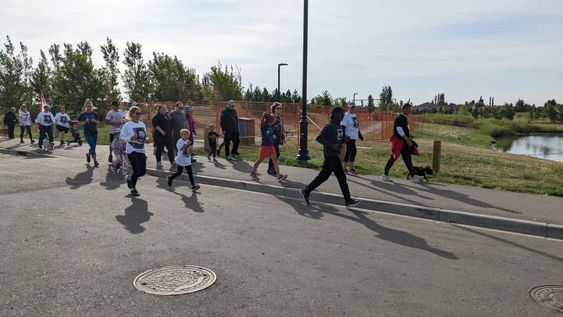 Lethbridge residents celebrate the in-person return of the Terry Fox ...