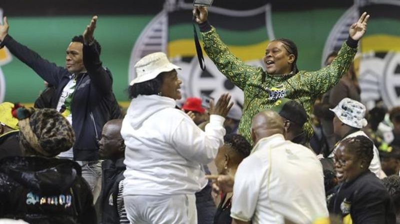 South African president reelected leader of ruling ANC party ...
