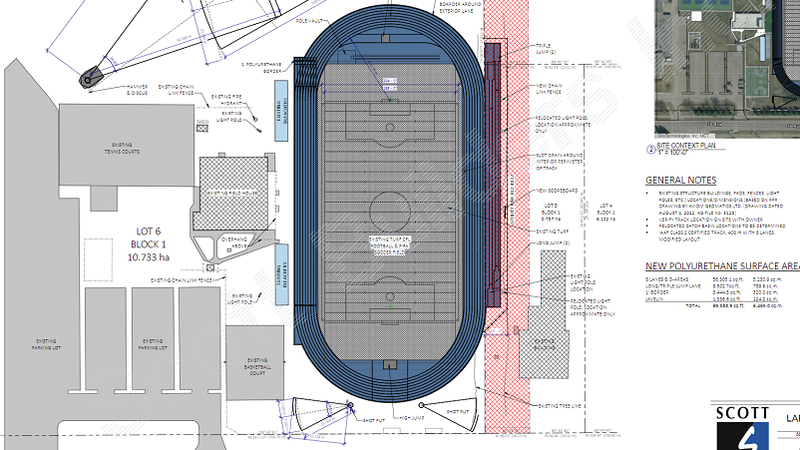 Track & field facility in the works for Lacombe’s MEGlobal Athletic ...