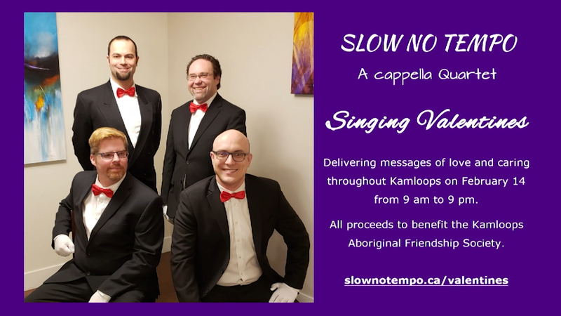 CFJC Midday — Line up a Slow No Tempo singing valentine for your loved ...