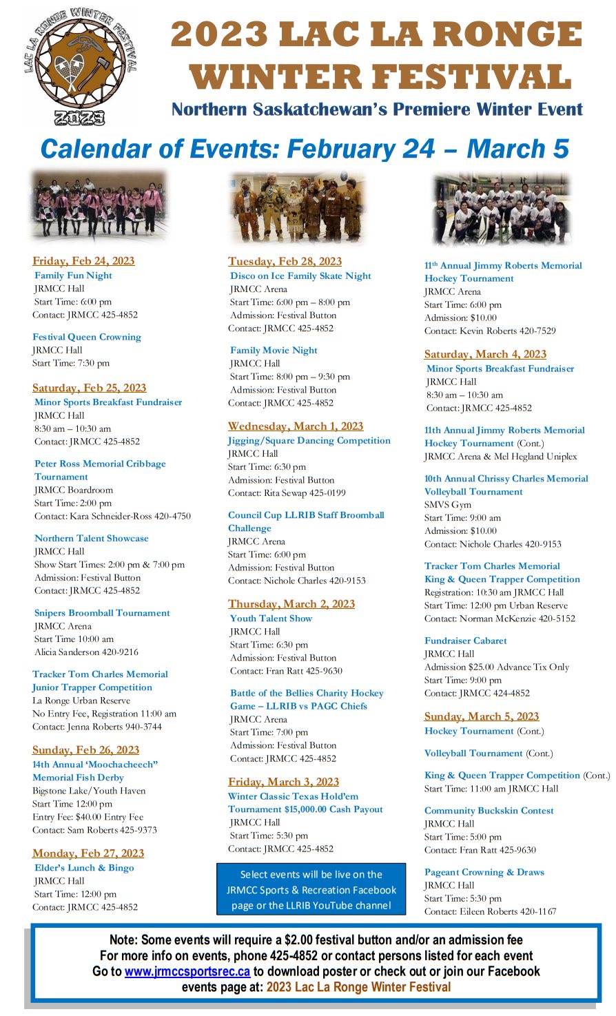 Lac La Ronge Winter Festival includes $50,000 in total prize money ...