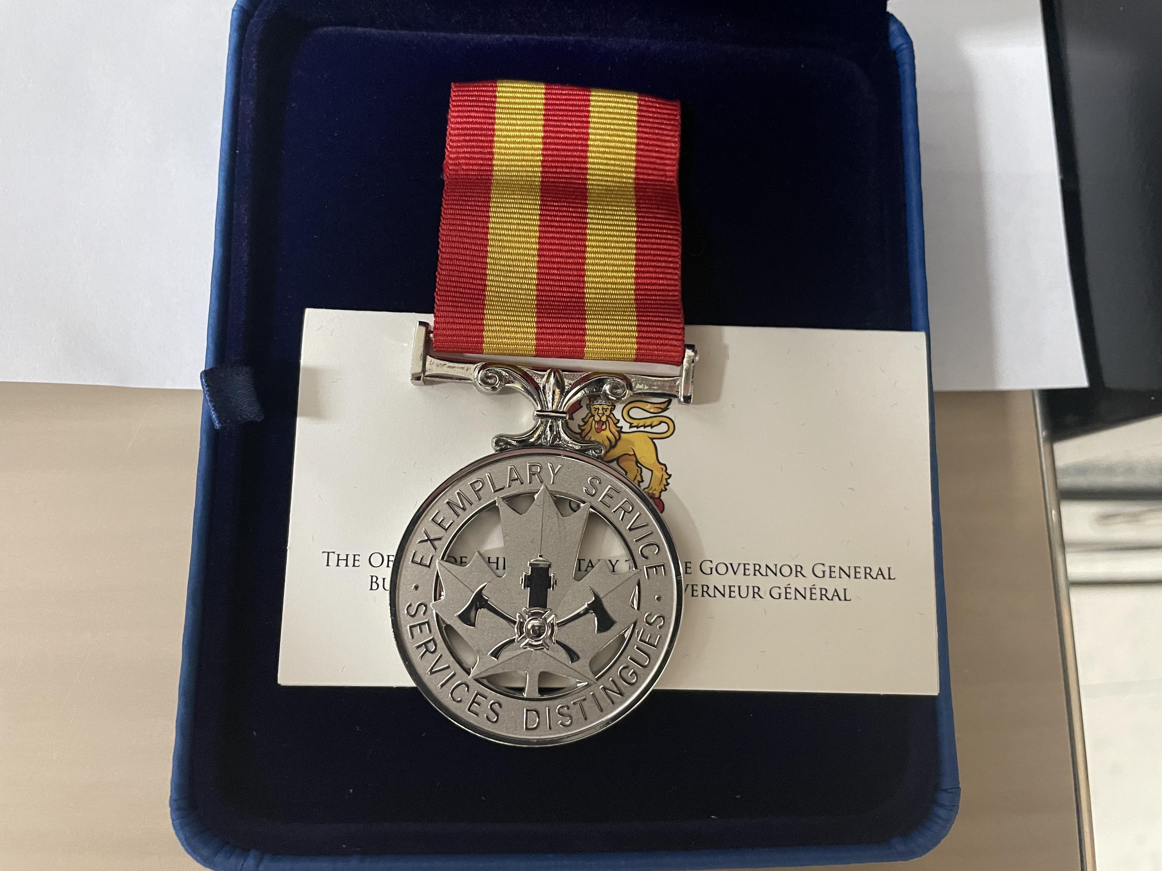 Six Naicam firefighters receive exemplary service medals | northeastNOW