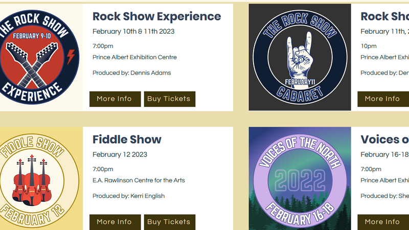 So Many Shows for Prince Albert Winter Festival. | battlefordsNOW