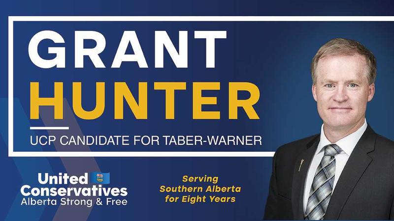 Grant Hunter running for re-election in Taber-Warner | Lethbridge News Now
