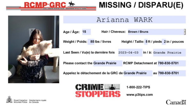 RCMP have located missing teenage girl | EverythingGP