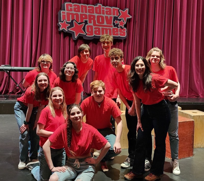 Lindsay Thurber students rep Alberta at Canadian Improv Games ...