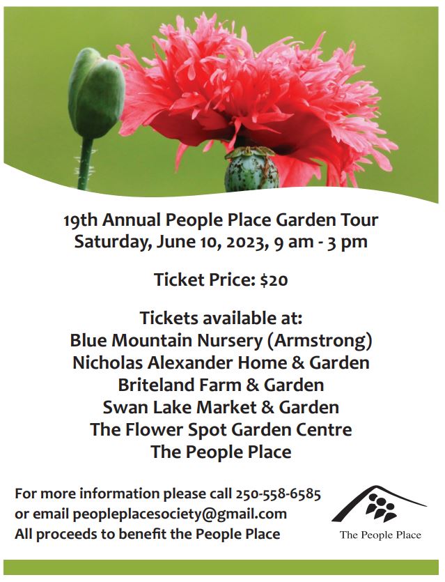 19th annual Garden Tour raises funds for People Place | Vernon Matters