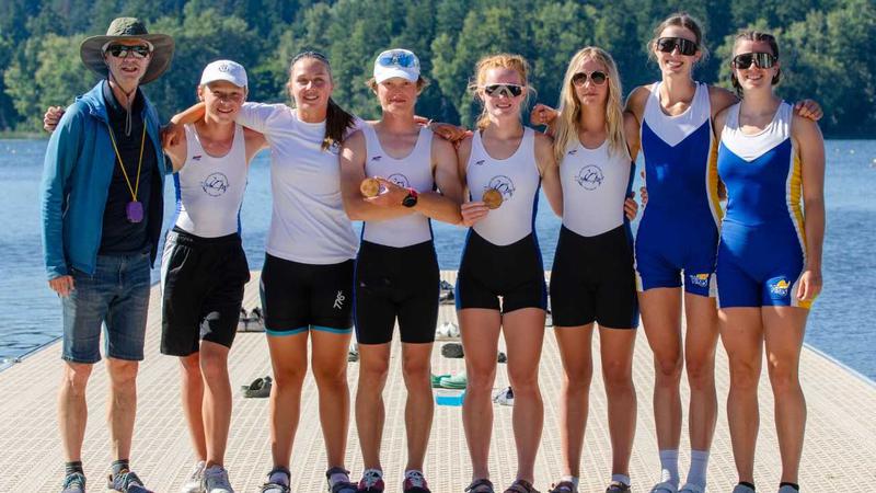 Vernon rowers reach podium in Victoria | Vernon Matters