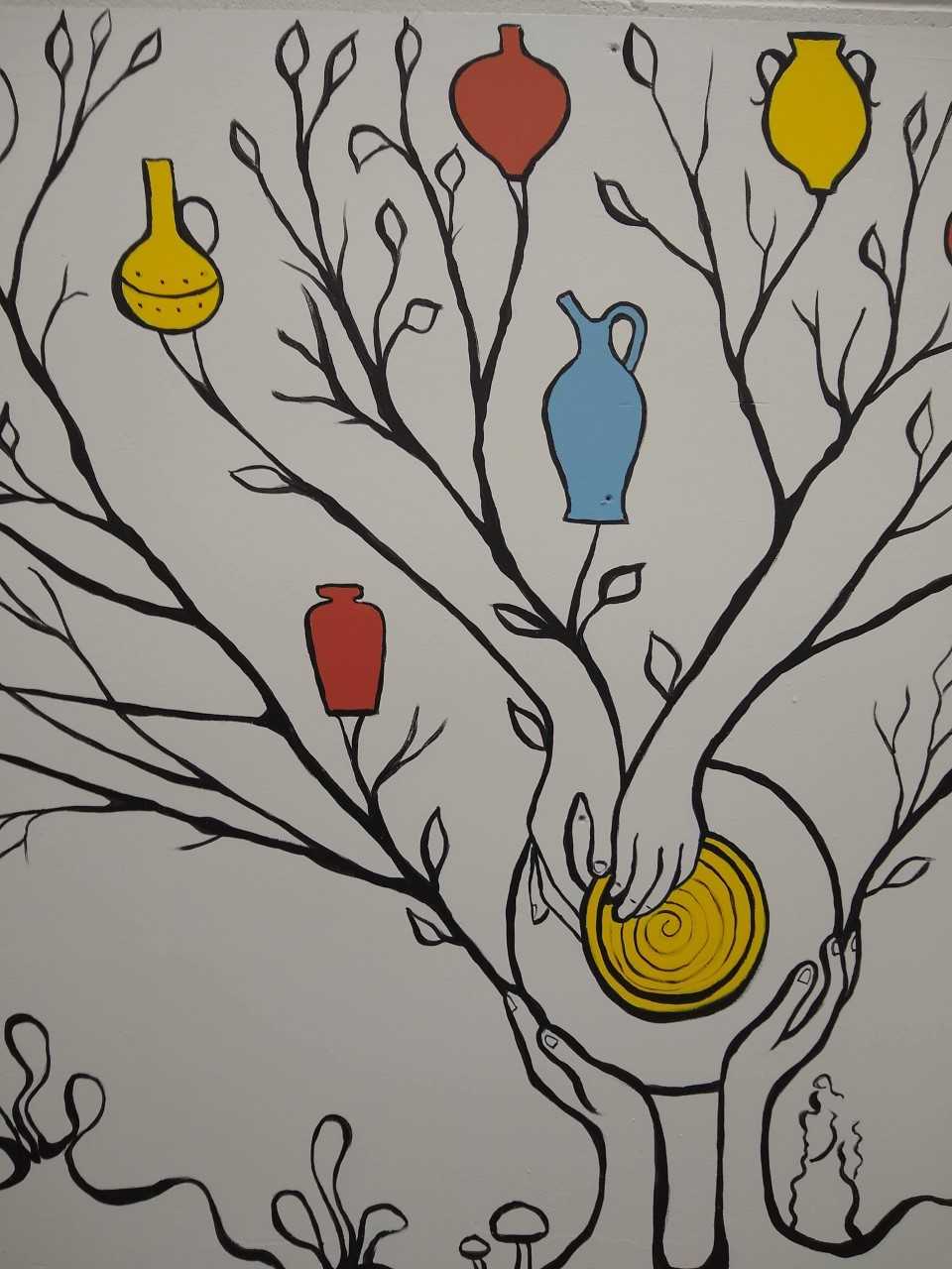 New mural highlights the arts and power of clay | Vernon Matters