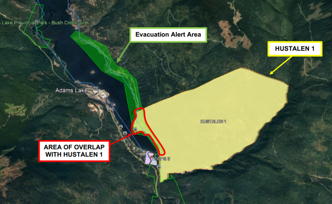 UPDATE: Evacuation Alerts expanded for Shuswap area | Vernon Matters