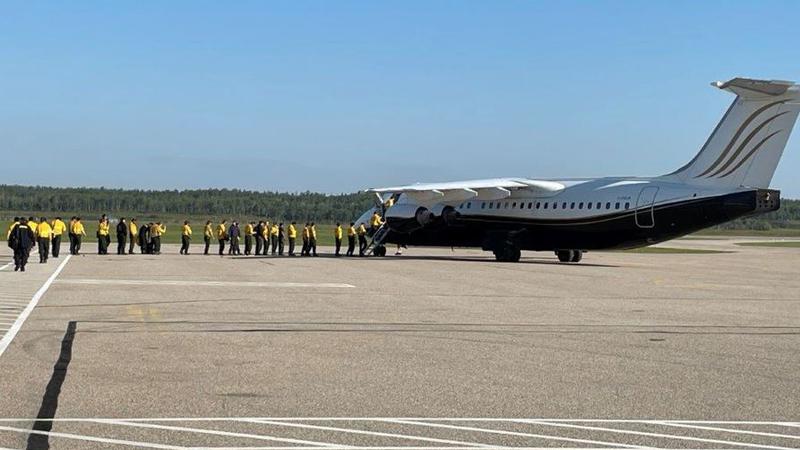 Forty SPSA wildland firefighters depart P.A. airport to help with NWT ...