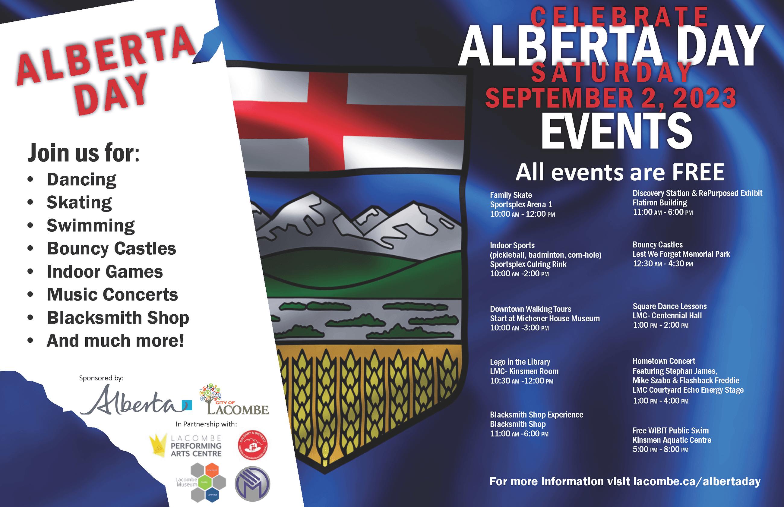 Sylvan Lake and Lacombe receive provincial funding to host Alberta Day ...