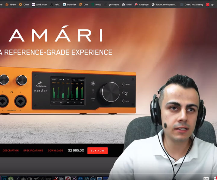 AMÁRI AD/DA Converter Reviews | Antelope Audio | Antelope Audio