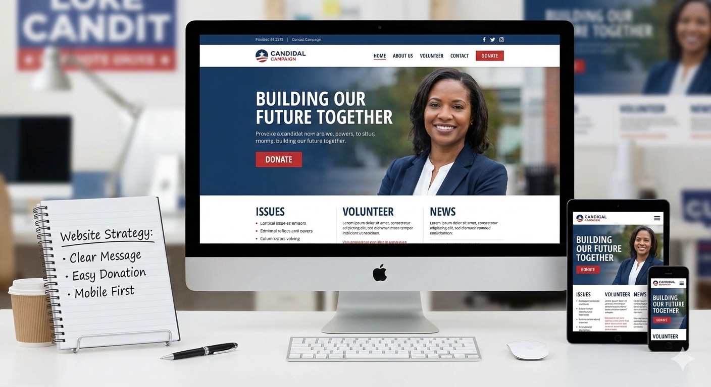 How to Build Political Campaign Websites That Win Support - Solidarity Tech