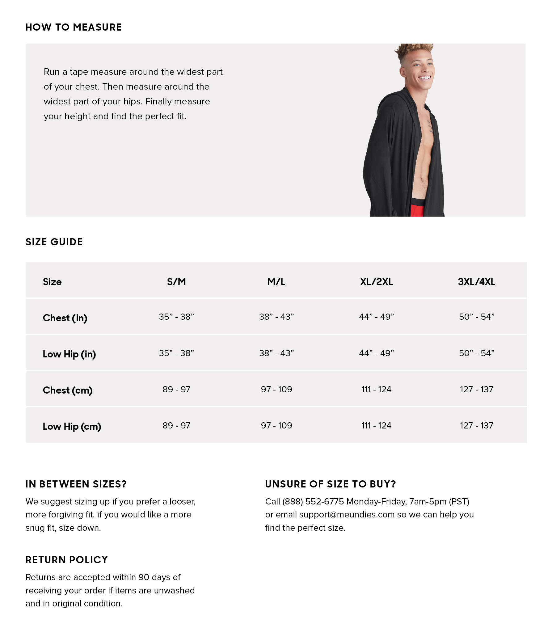 Unisex Hooded Modal Robe - MeUndies