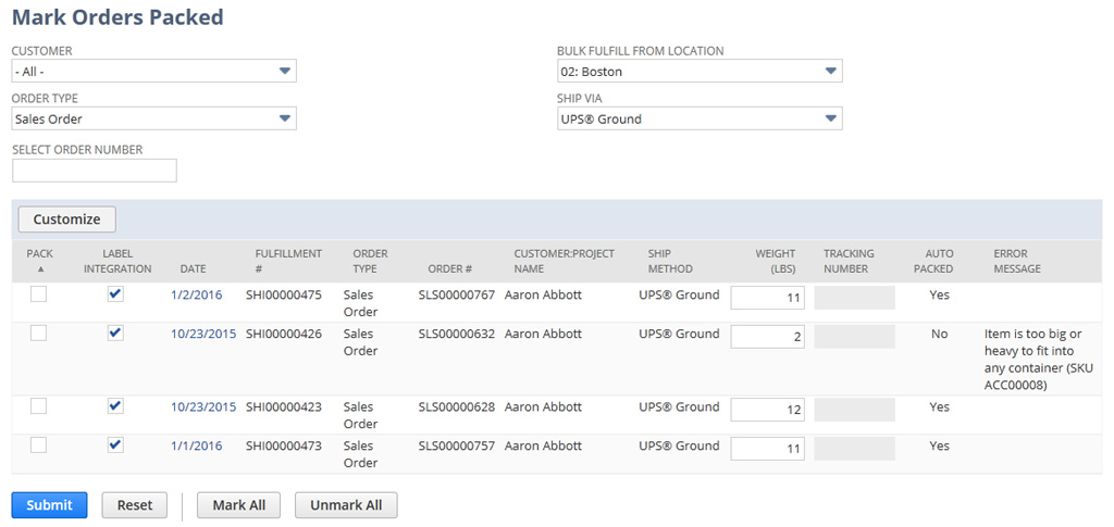 Optimizing Shipment Packages in NetSuite - SolvingMaze