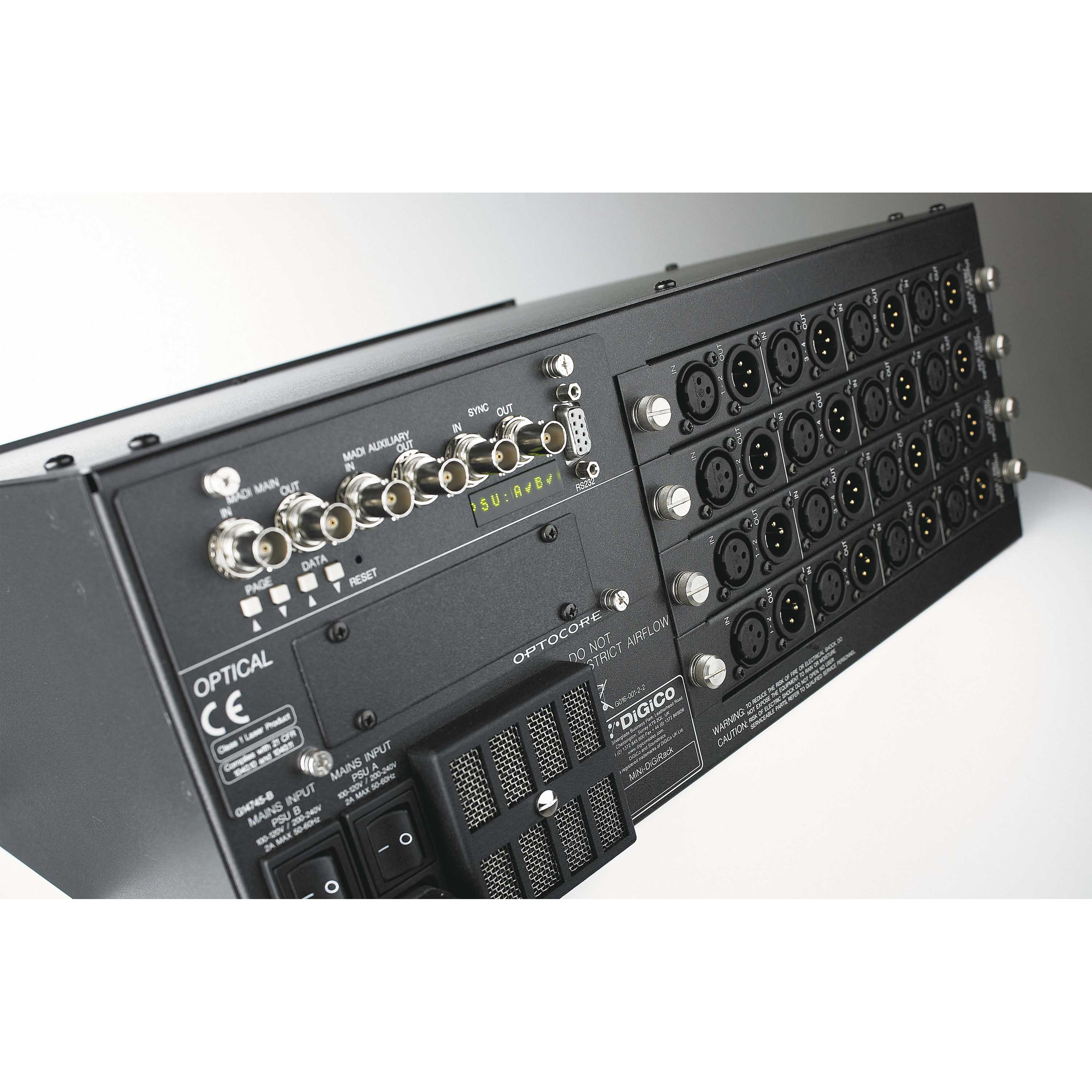 DiGiCo MiNi-DiGiRack » Sonic Circus