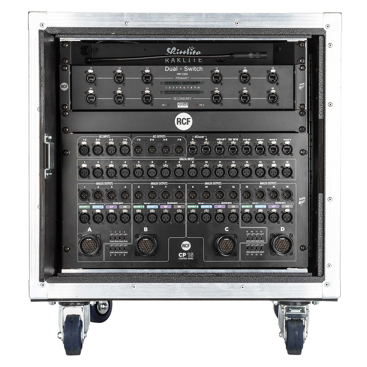 RCF CR-16-ND Control Rack for HDL 50-A Line Array » Sonic Circus