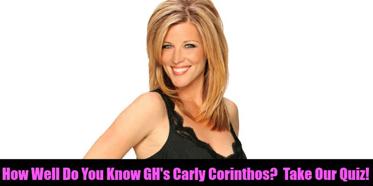 'General Hospital' Trivia: How Well Do You Know Carly Corinthos?