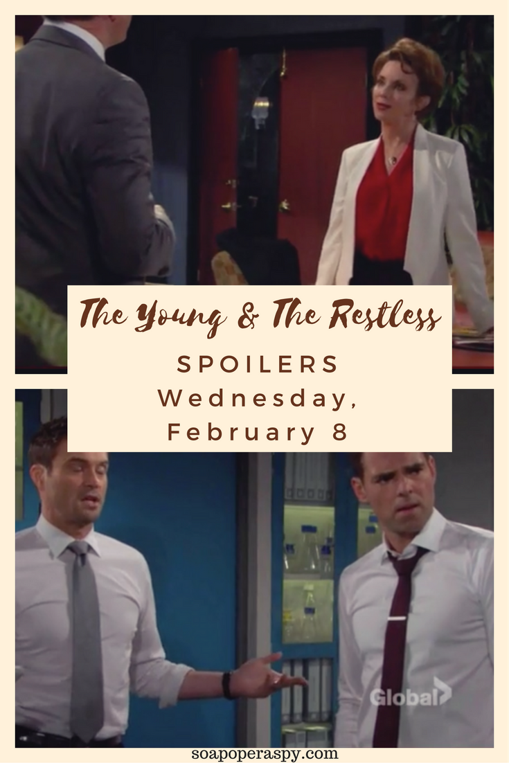 'The Young and the Restless' Spoilers Wednesday, February 8: Ashley ...