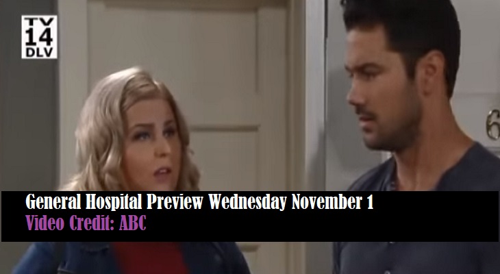 WATCH: General Hospital (GH) Preview Wednesday November 1