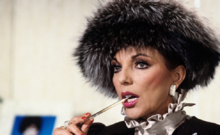Joan Collins Dynasty Fur