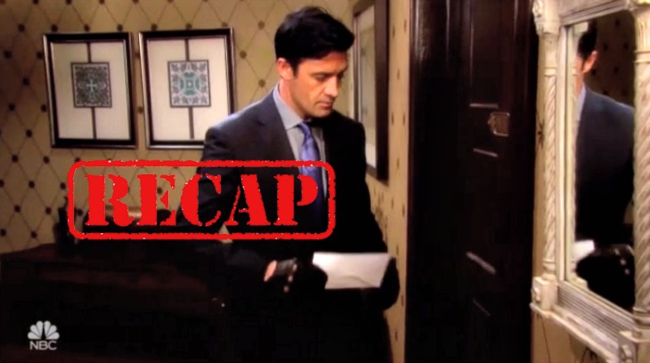 Days Of Our Lives RECAP Wednesday, July 25: Ted Sent The Letter To Will ...