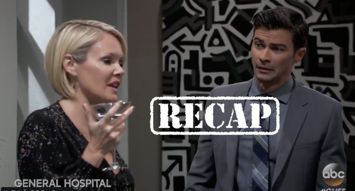 General Hospital RECAP Monday, August 13: Ava Throws Griffin Out - Soap ...