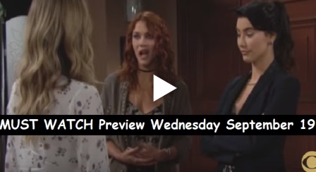 MUST WATCH The Bold And The Beautiful Preview Video Wednesday September ...
