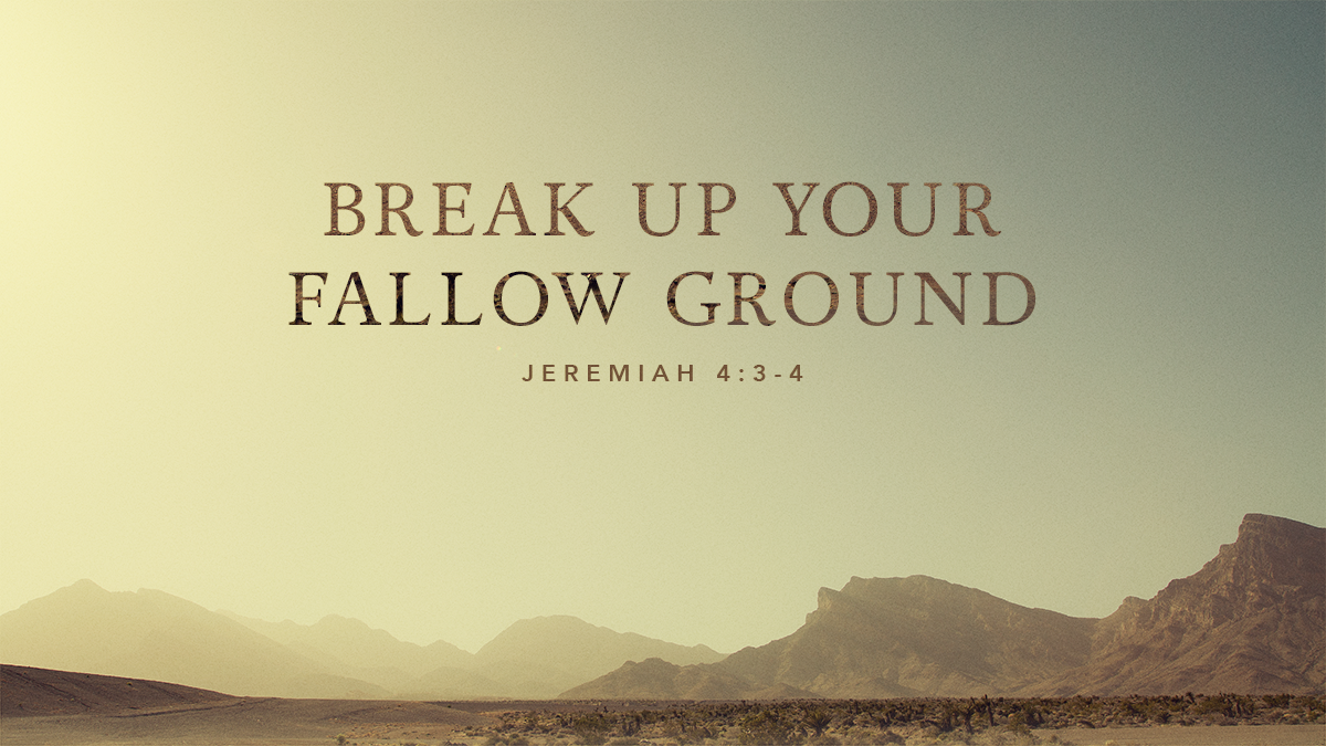 Break Up Your Fallow Ground (Part 2) – Southwest Church of Christ