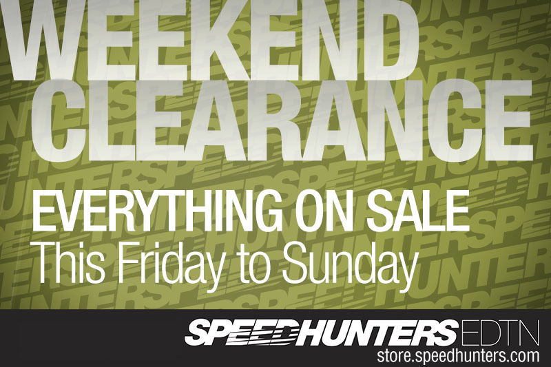 Weekend Clearance Sale FB - Speedhunters