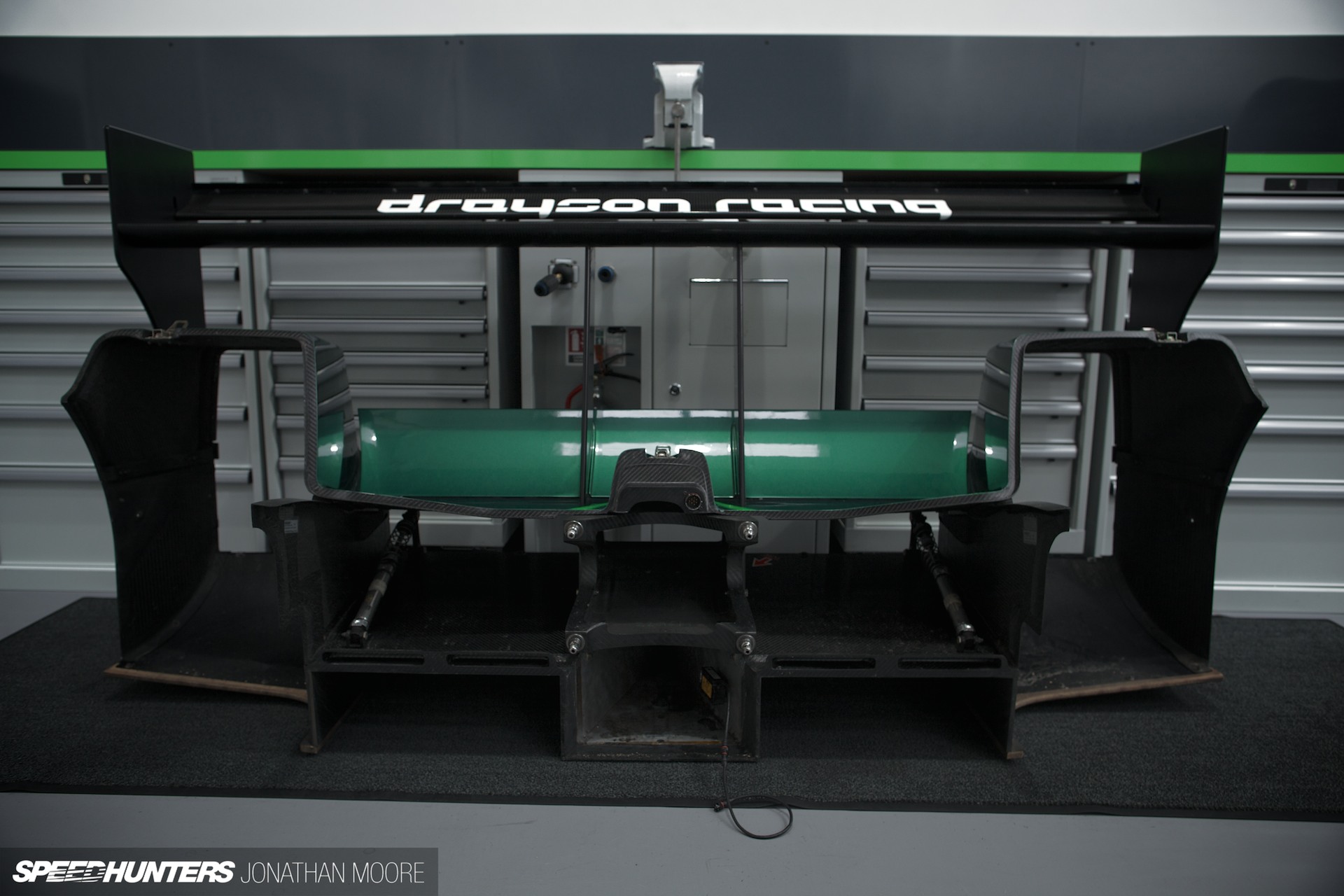 Lord Paul Drayson and the Lola B12/69EV at Drayson Racing Technologies ...