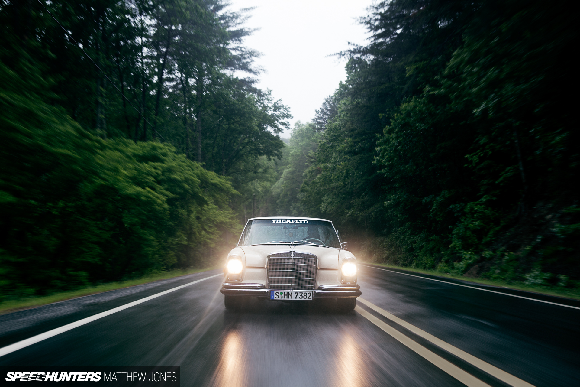 Old Benz, New Tricks: Slammed With a Small Block - Speedhunters