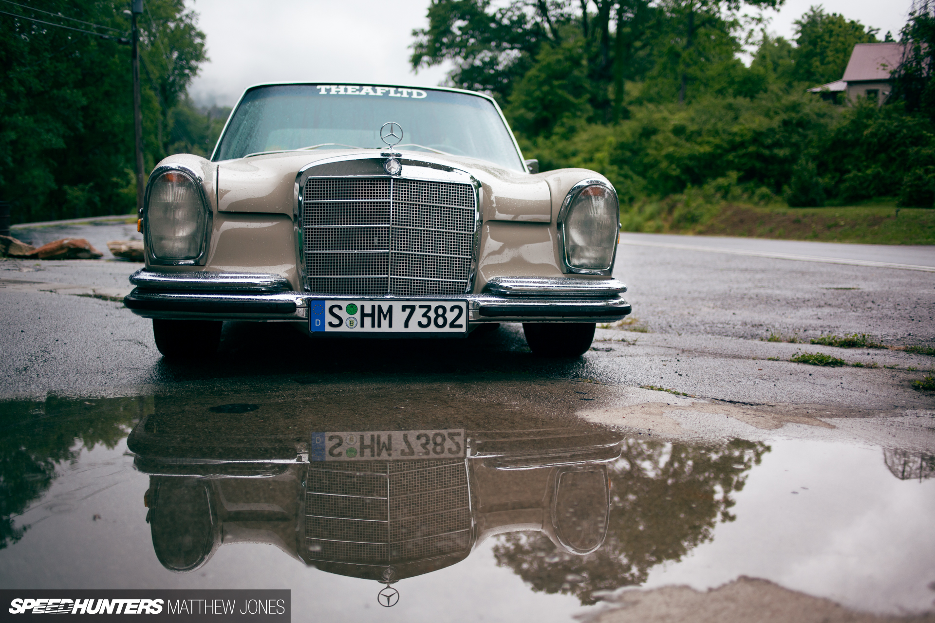 Old Benz, New Tricks: Slammed With a Small Block - Speedhunters