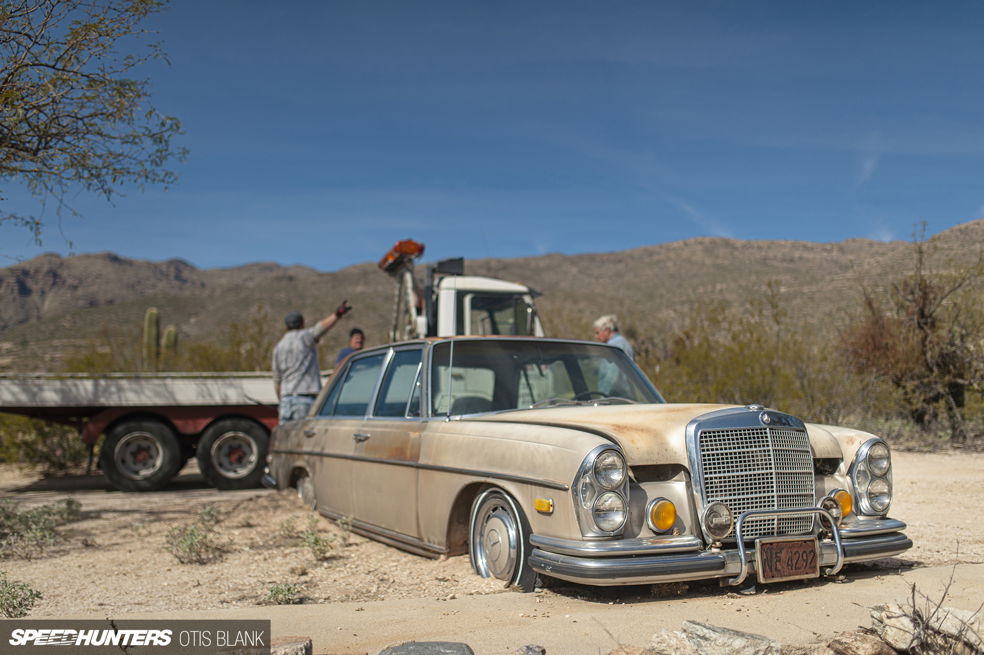 Deserted Desert Benzes - Speedhunters