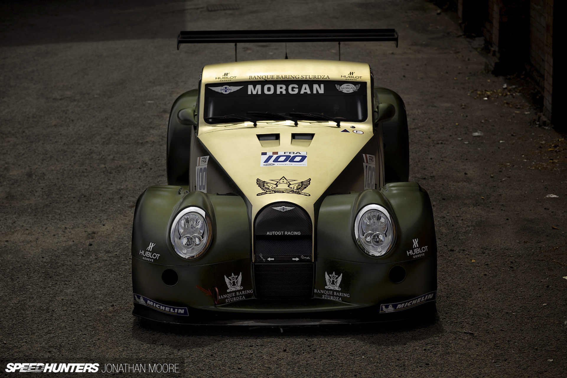 Photo shoot of the 2009 Morgan Aero 8 GT3 racecar which ran in that ...