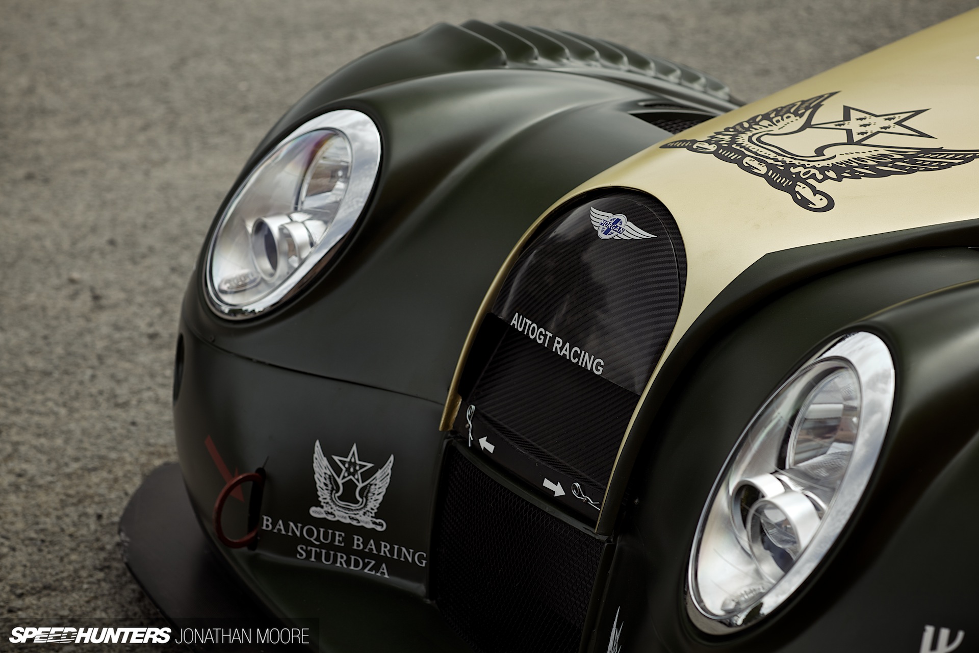 Photo shoot of the 2009 Morgan Aero 8 GT3 racecar which ran in that ...