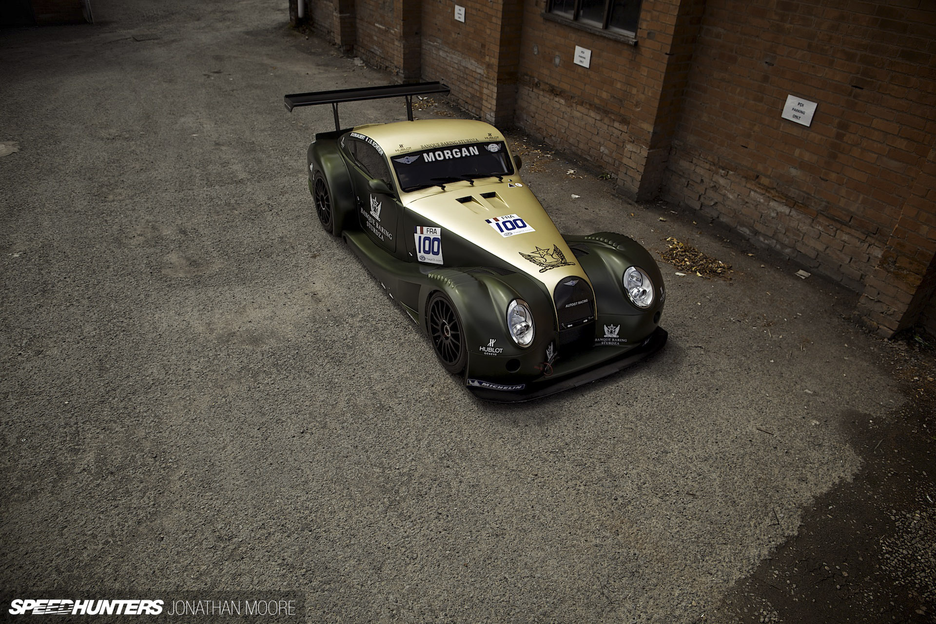 Photo shoot of the 2009 Morgan Aero 8 GT3 racecar which ran in that ...