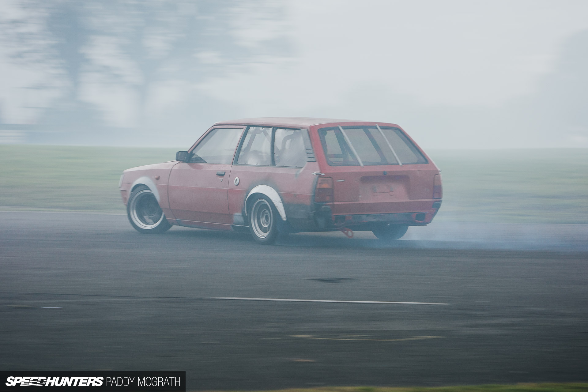 A V8 Corolla Van That Drifts - Speedhunters